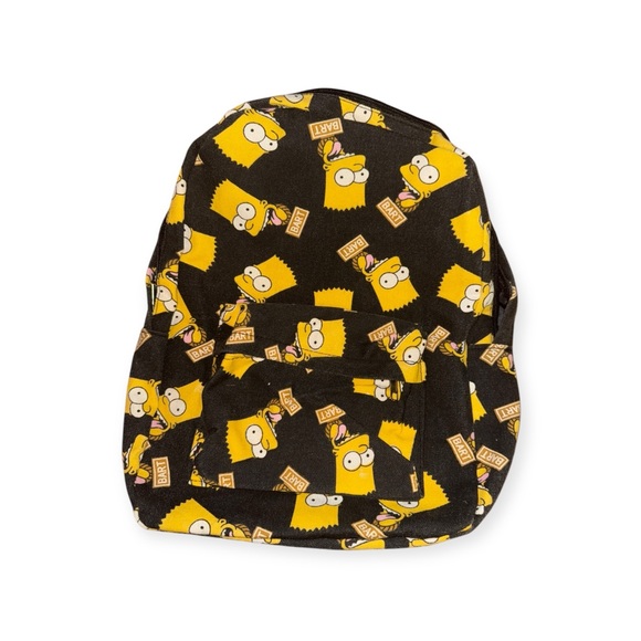 Accessories | Bart Simpson Patterned Backpack | Poshmark